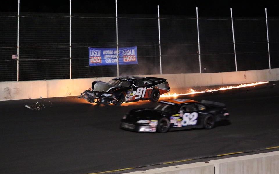 Justin Carroll Crash Put Spotlight on Tires at Dominion – Short Track Scene