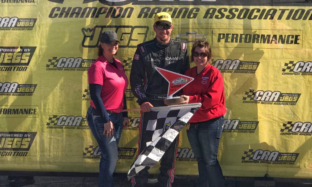 Johnny VanDoorn returns to victory lane with late pass at Anderson ...