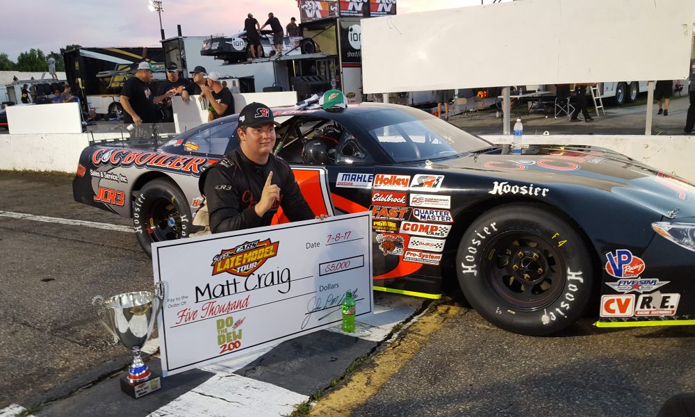 Matt Craig dominates CARS SLM race at Tri County – Short Track Scene