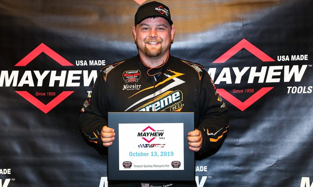 Andrew Krause scores first NWMT pole at Thompson – Short Track Scene