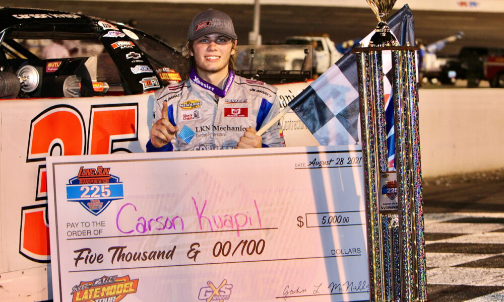 Carson Kvapil Earns Third CARS Tour Victory at Motor Mile Speedway ...