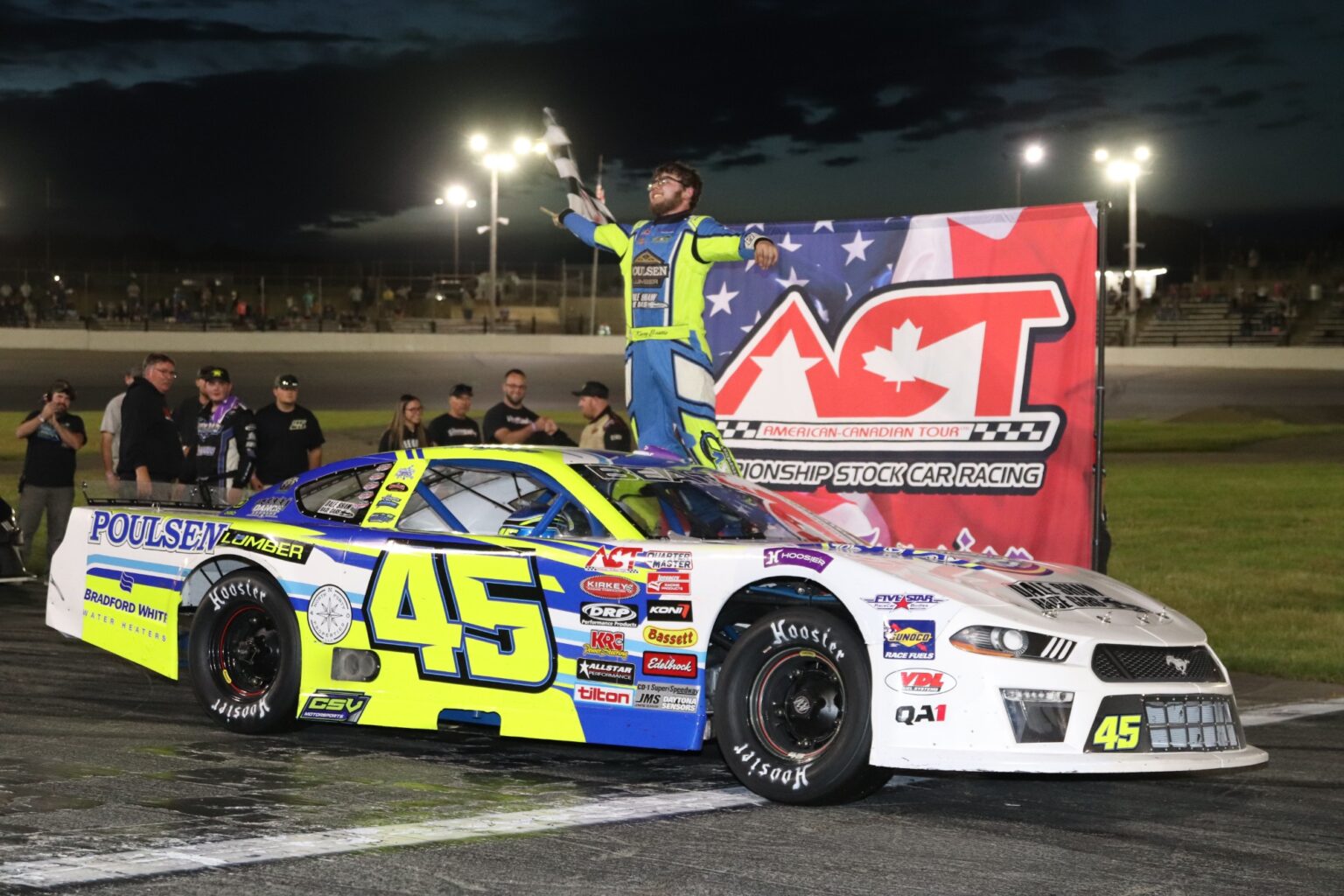 Beattie wins thrilling ACT Tour Spring Green at Seekonk – Short Track Scene