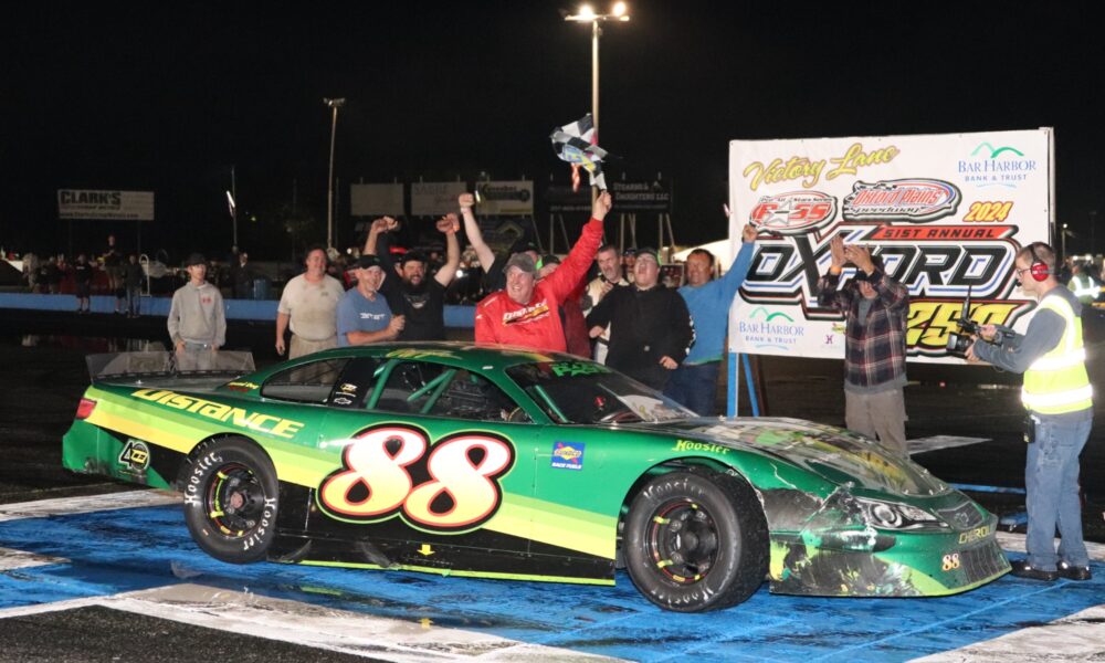 Jeff Taylor finally claims coveted Oxford 250 victory – Short Track Scene