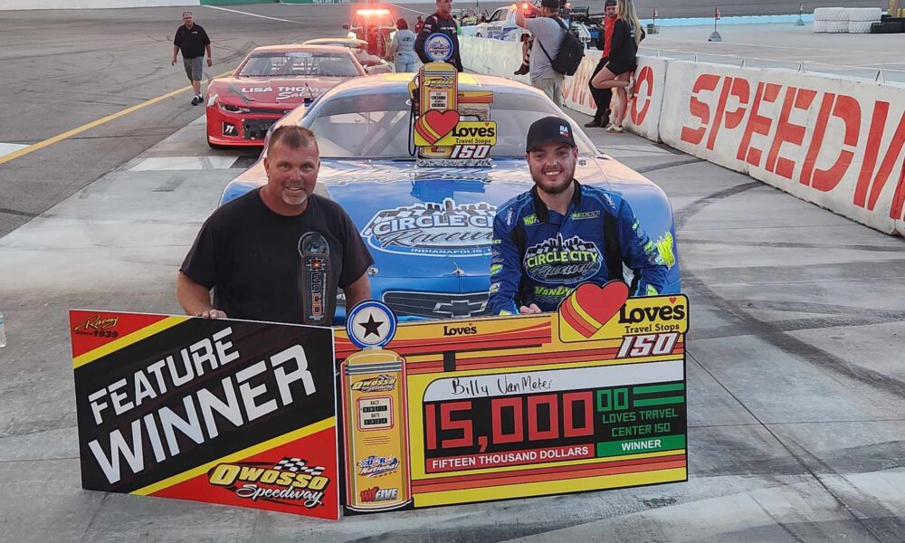 Billy VanMeter breaks through in a Super at UARA Owosso – Short Track Scene