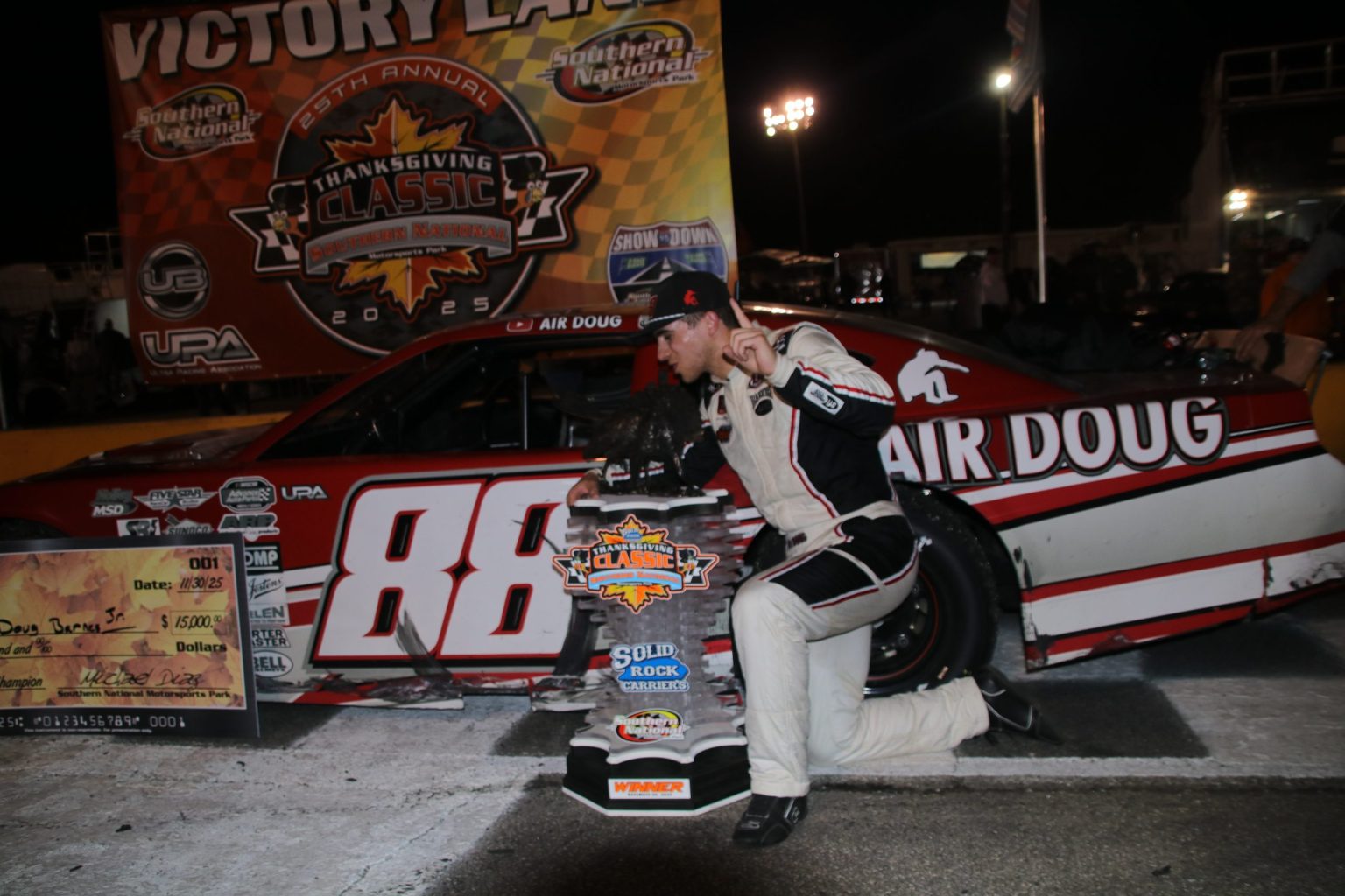 Doug Barnes, Jr. victorious in 25th Thanksgiving Classic – Short Track ...