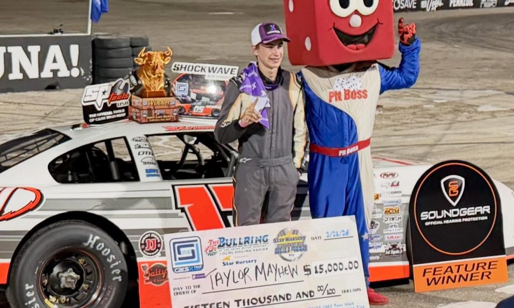 Taylor Mayhew wins in Las Vegas on CARS Tour West Super Late Model ...