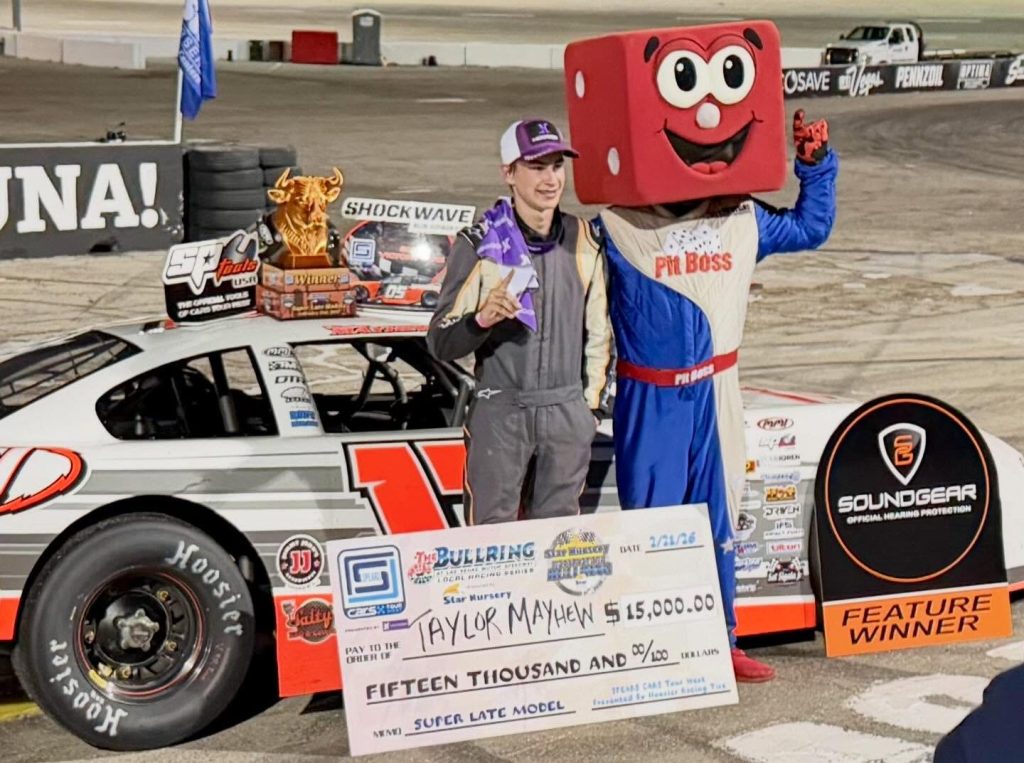Taylor Mayhew wins in Las Vegas on CARS Tour West Super Late Model ...