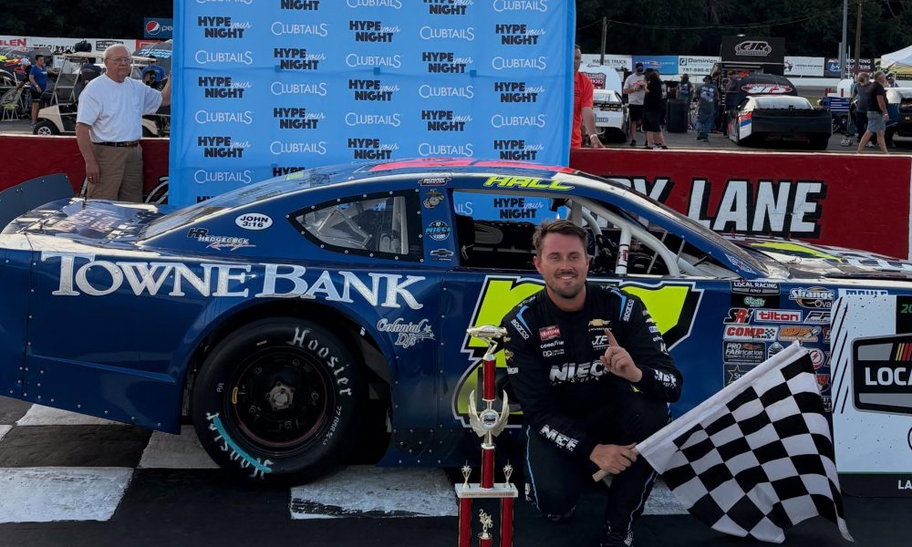 Connor Hall wins his fifth and sixth weekly race in a row at Langley ...